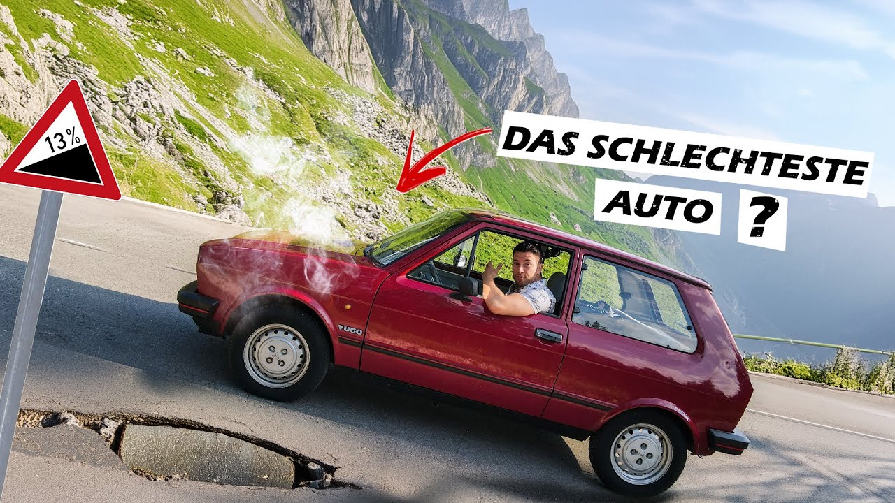 Mit dem schlechtesten Auto der Welt auf die höchste Passstraße von ...