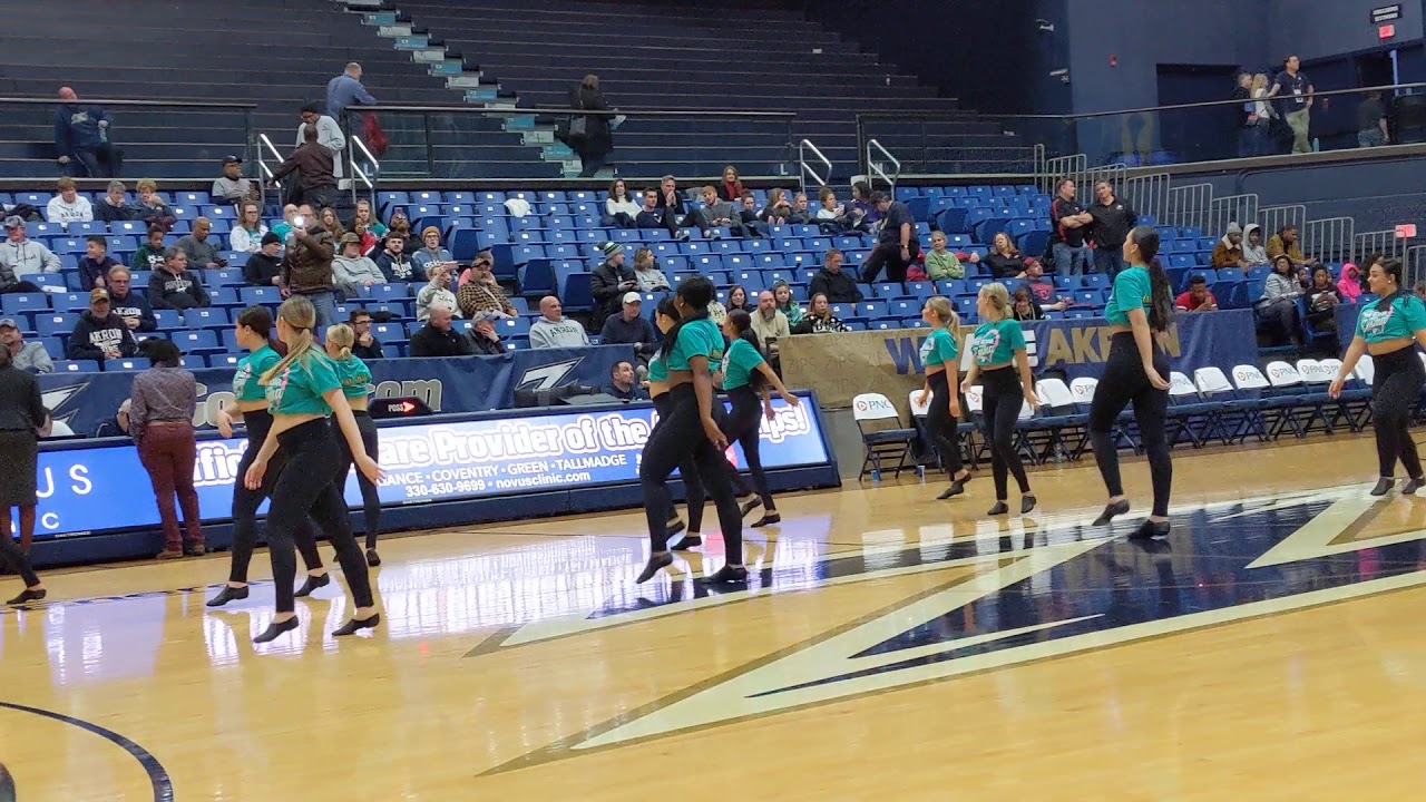 Akron Zips Dance Team 2020 1 18b - YouTube