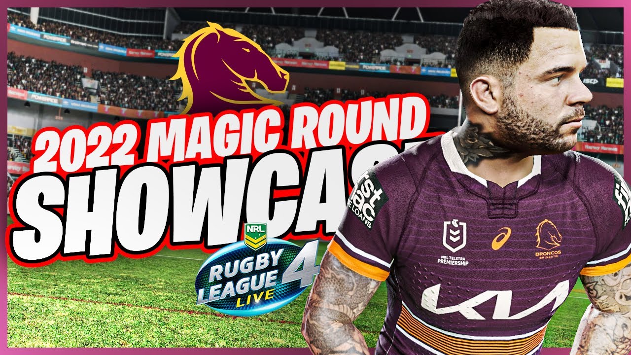 2022 NRL Magic Round Showcase w/ Broncos... - YouTube
