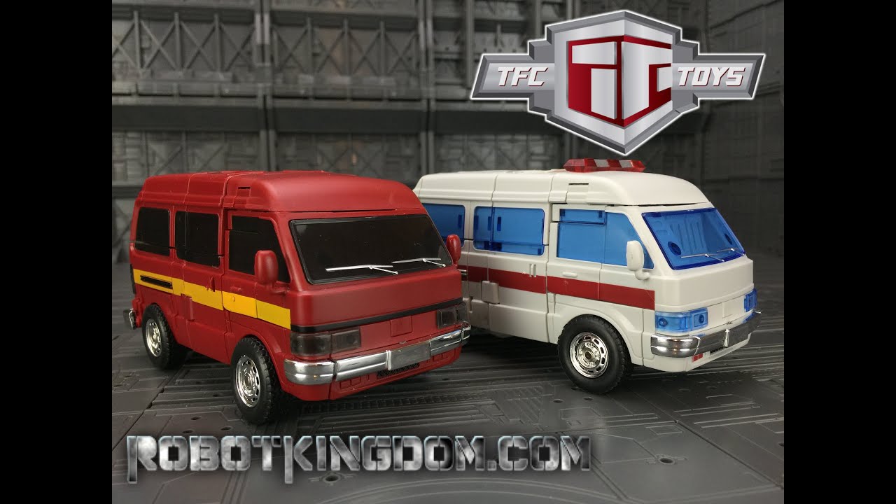 TFC Toys Old Soldiers OS-01 03 Ironwill and Medic (Ironhide and Ratchet ...
