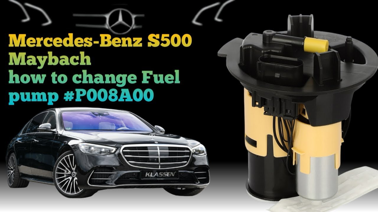 How to fix Mercedes-Benz Maybach s500 #p008A00 The pressure in the fuel ...