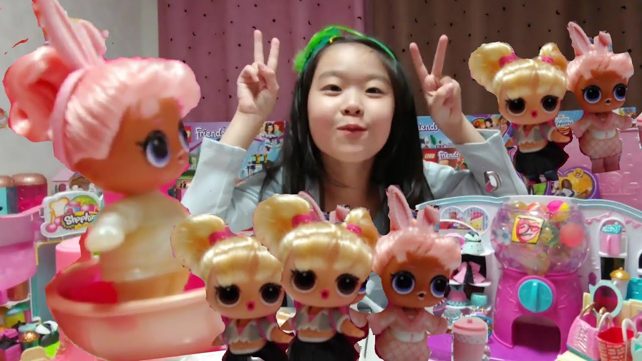 LOL Surprise Hairgoals Makeover Series Snow Bunny | Toys Review Video ...