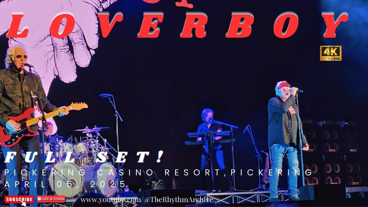 LOVERBOY | Legendary 80s Rock Icons Live | Full Set | Pickering Casino ...