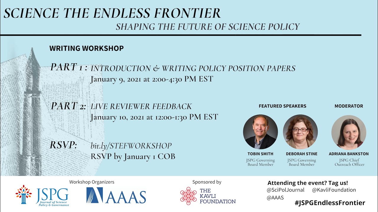 Science the Endless Frontier: Shaping the Future of Science Policy ...