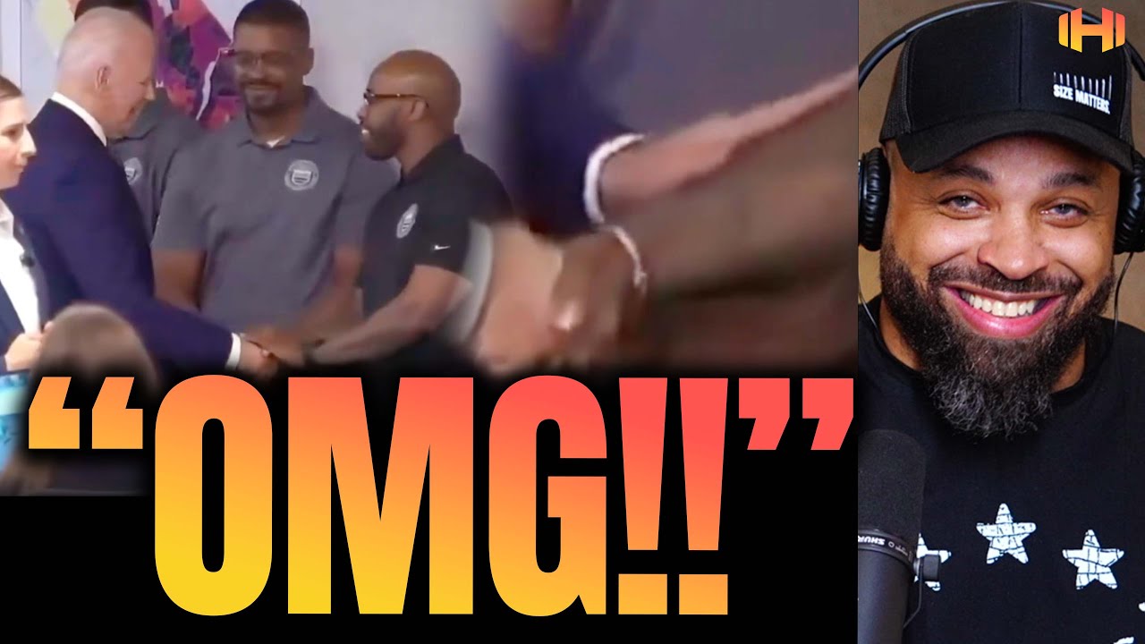 Joe Biden Rubs Black Man’s Arm Sexually in Front of Everyone - YouTube