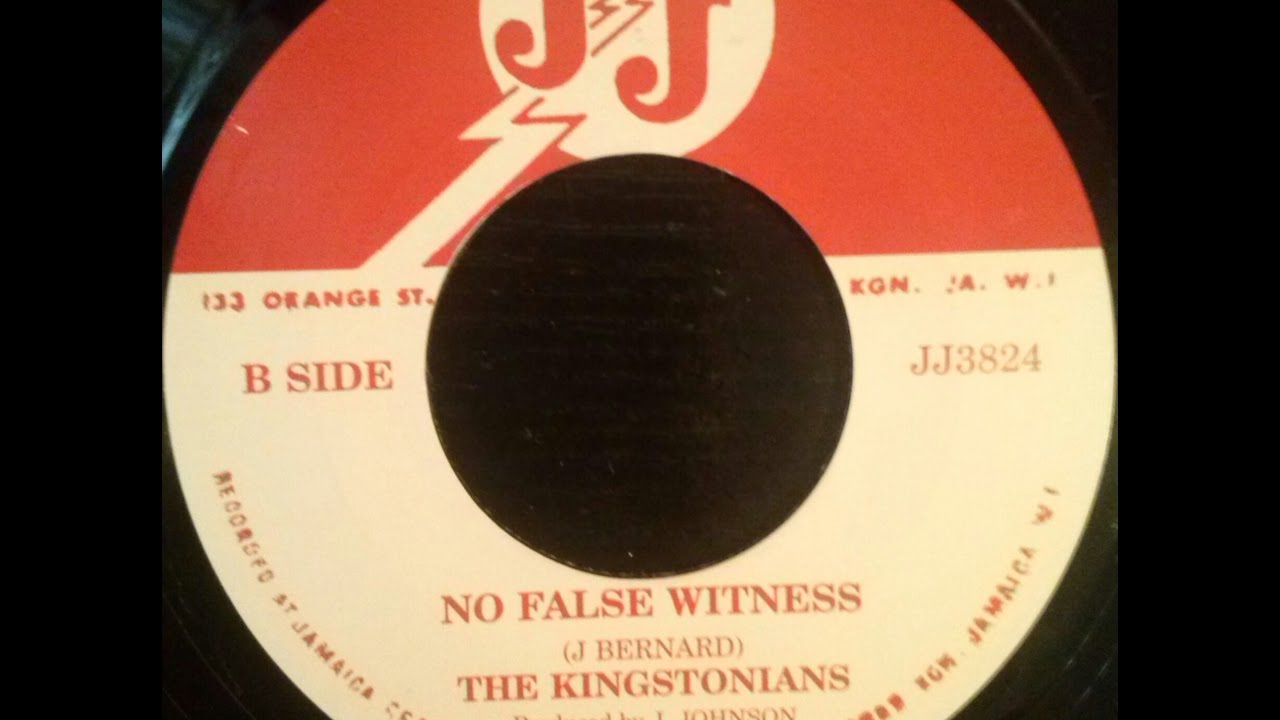 The Kingstonians - No False Witness - YouTube