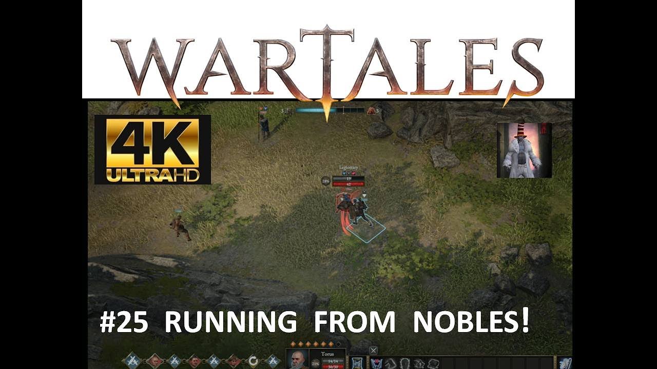 WARTALES | Turn-Based RPG | Running From Nobles | 4K / 60fps - YouTube