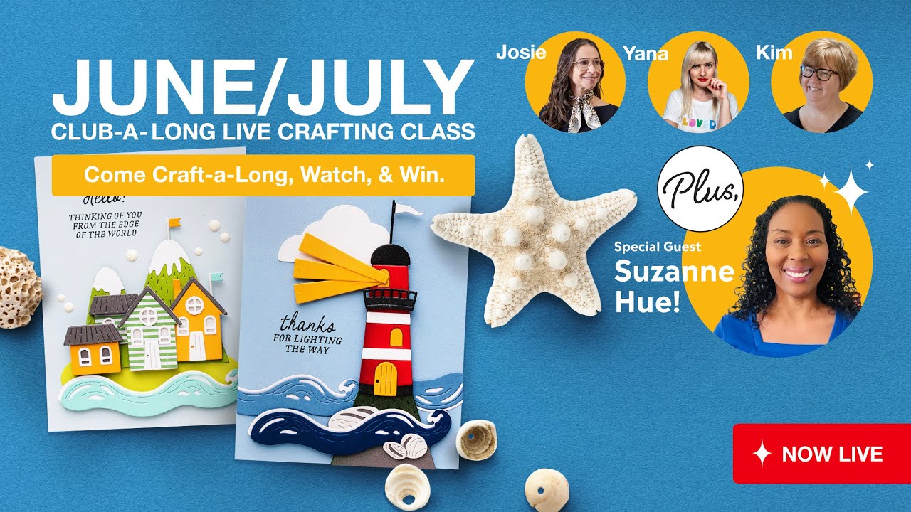 June & July Club-a-Long Crafting Class | @ACreativeMuse - YouTube