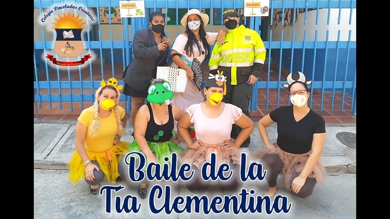 Baile de La Tía Clementina - Día del Niño Pincelocreativista - YouTube