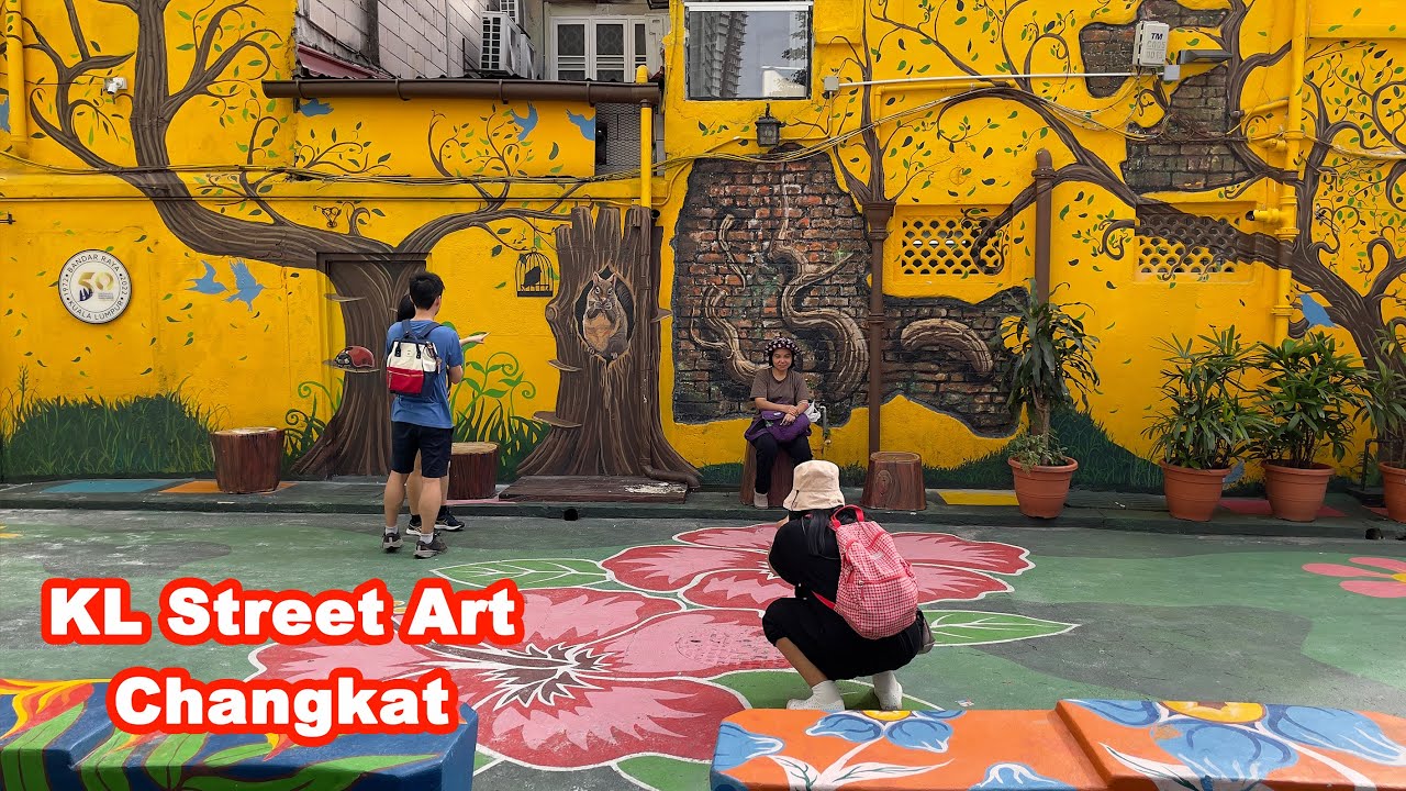 KL Street Art , Changkat , Bukit Bintang.. Top place to visit in Kuala ...