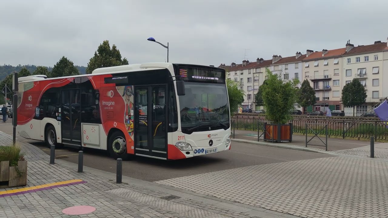 Mercedes Citaro C2 K Hybrid Imagine Épinal - YouTube