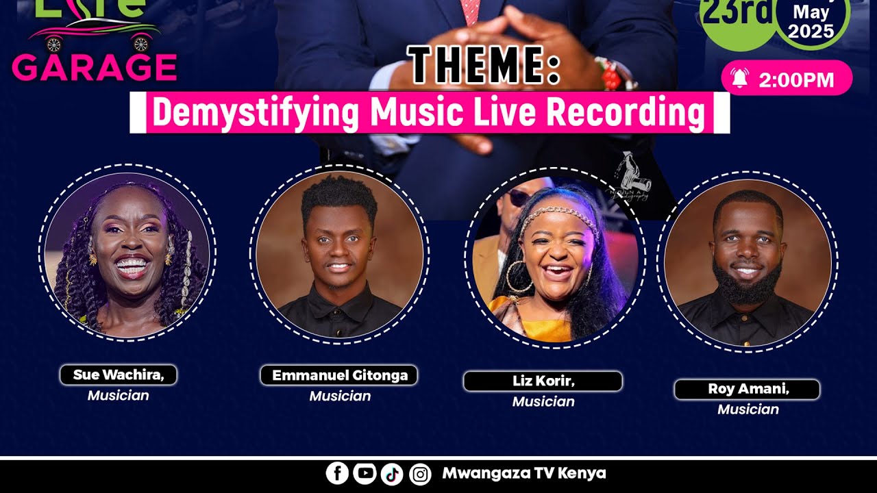 The Truth About Recording Music Live | Sue Wachira | Emmanuel Gitonga | Liz Korir | Roy - YouTube