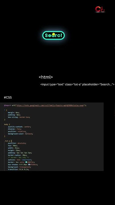 How To Create Input text by Html and Css #css #html #javascript #animation #php #laravel - YouTube
