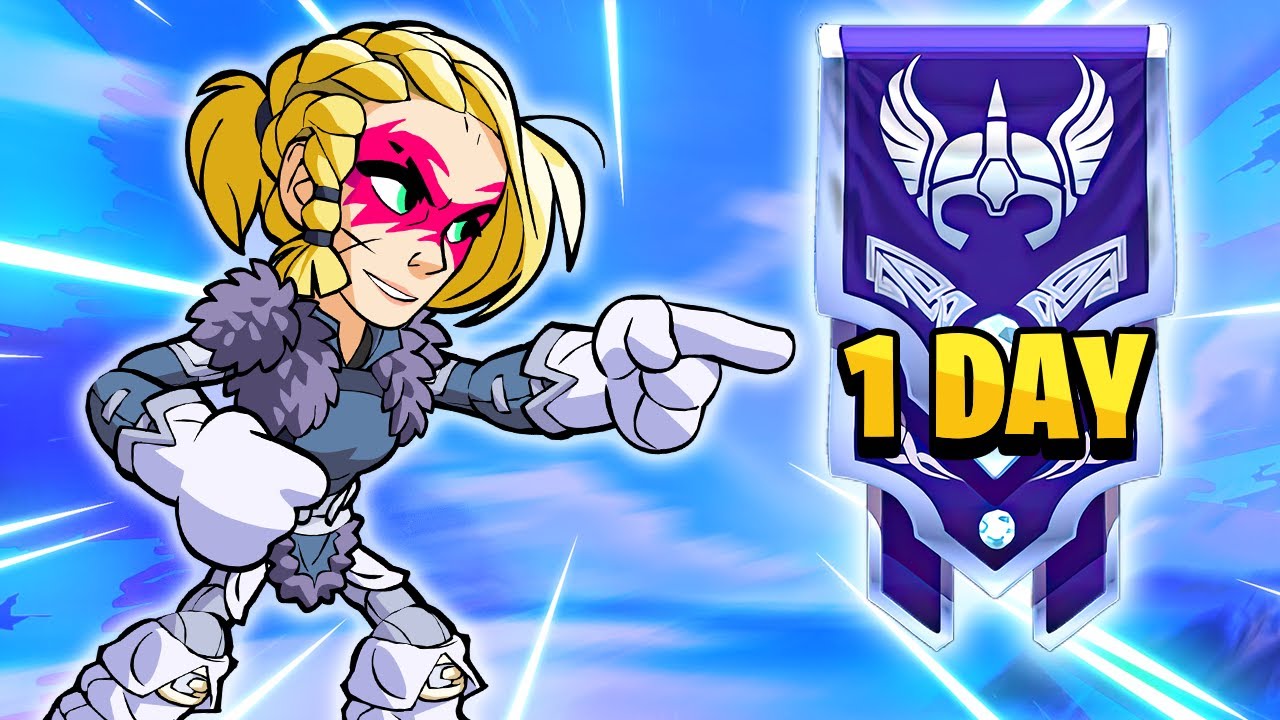 How To Reach DIAMOND In 1 Day - [Brawlhalla] - YouTube