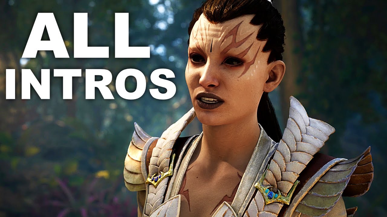 MORTAL KOMBAT 1 Ashrah All Intros MK1