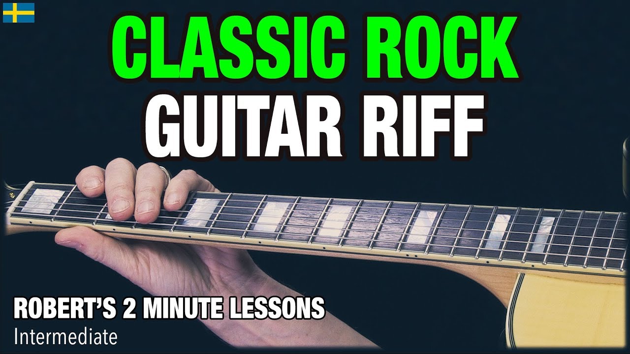Classic Rock Riff | Master Guitar Academy