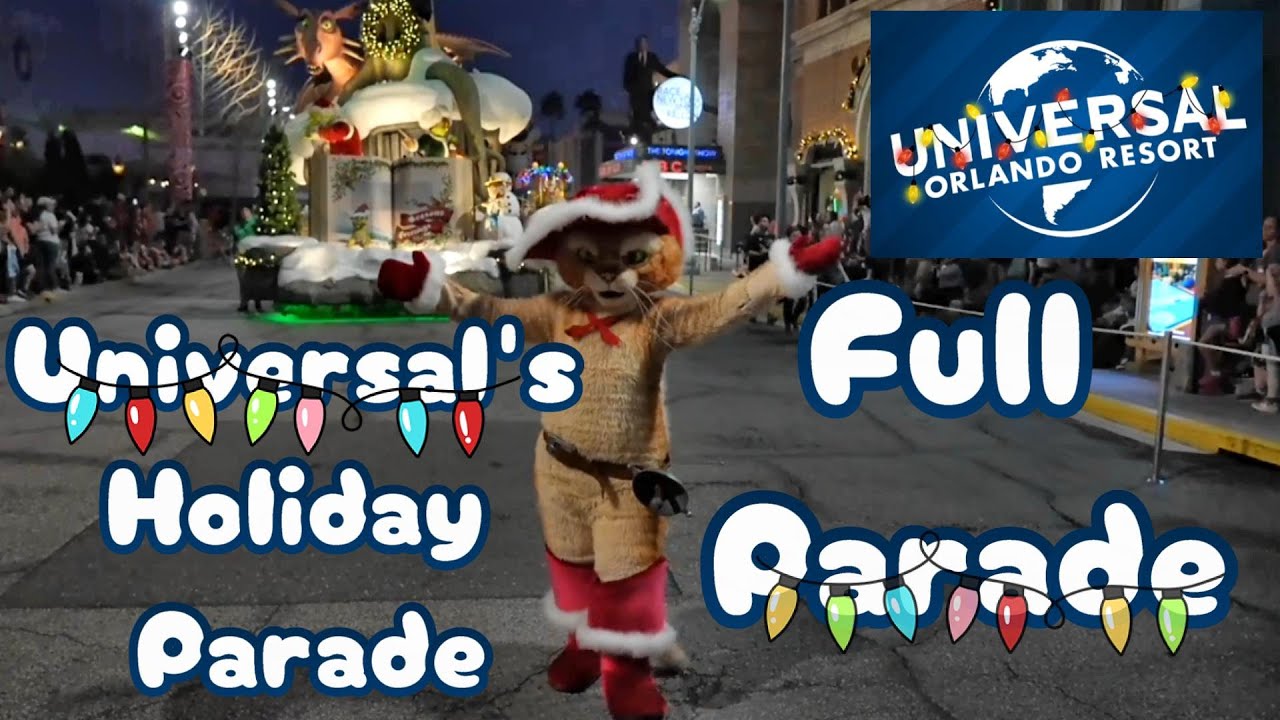 Universal's Holiday Parade Featuring Macy's at USF | Full Parade 2022 ...