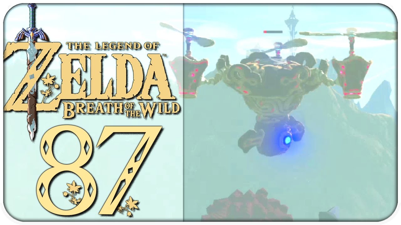 ZELDA: BREATH OF THE WILD Part 87: Die FLIEGENDEN WÄCHTER auf der ...