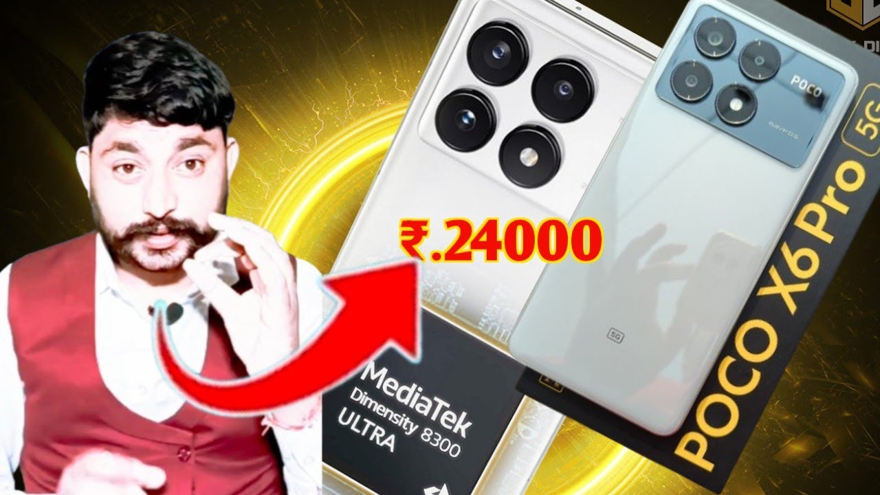 POCO X6 Pro Unboxing review And First Impressions Dimensity 8300 Ultra ...