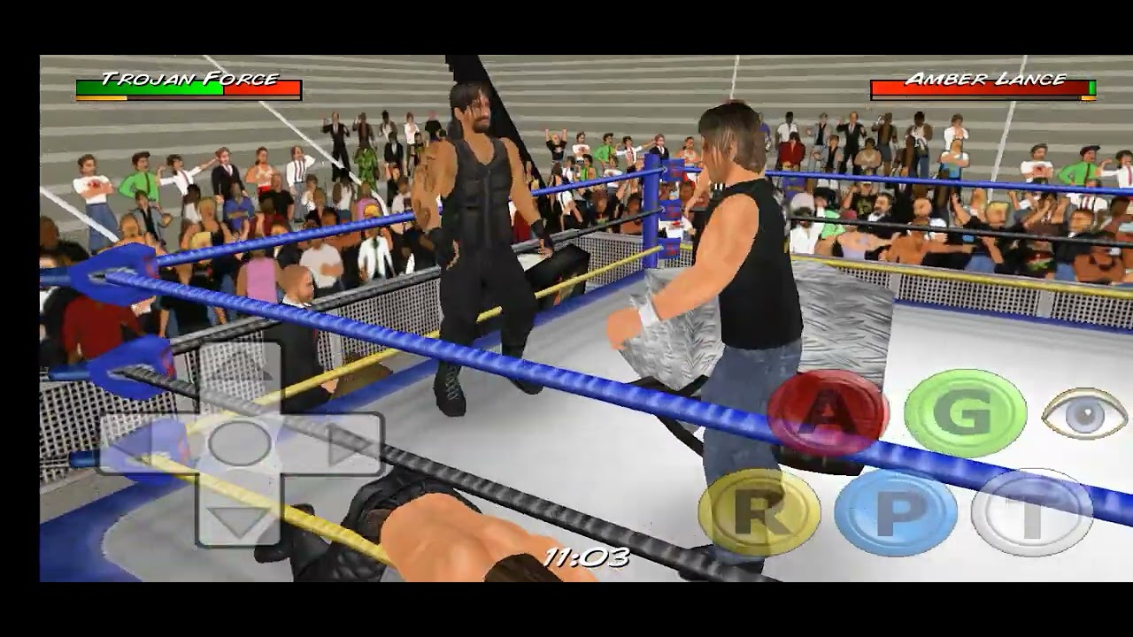 wwe#Trojan force vs Ronan raw vs Amber lance - YouTube