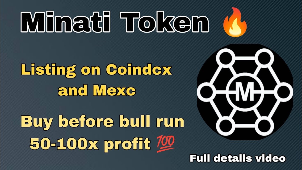 Minati Token update | buy before bull run 50-100x profit 💯 coin dcx ...