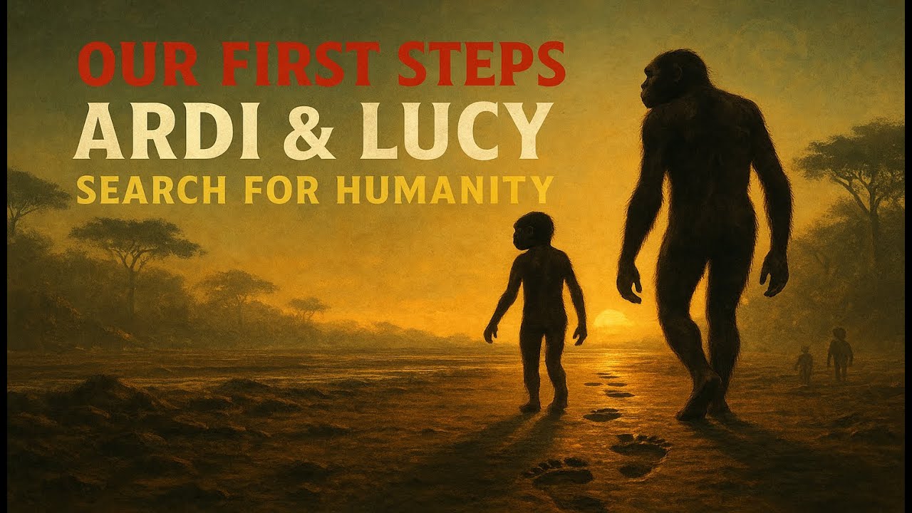 In Search of Our Ancestors - Ardi and Lucy Take Their First Steps - YouTube