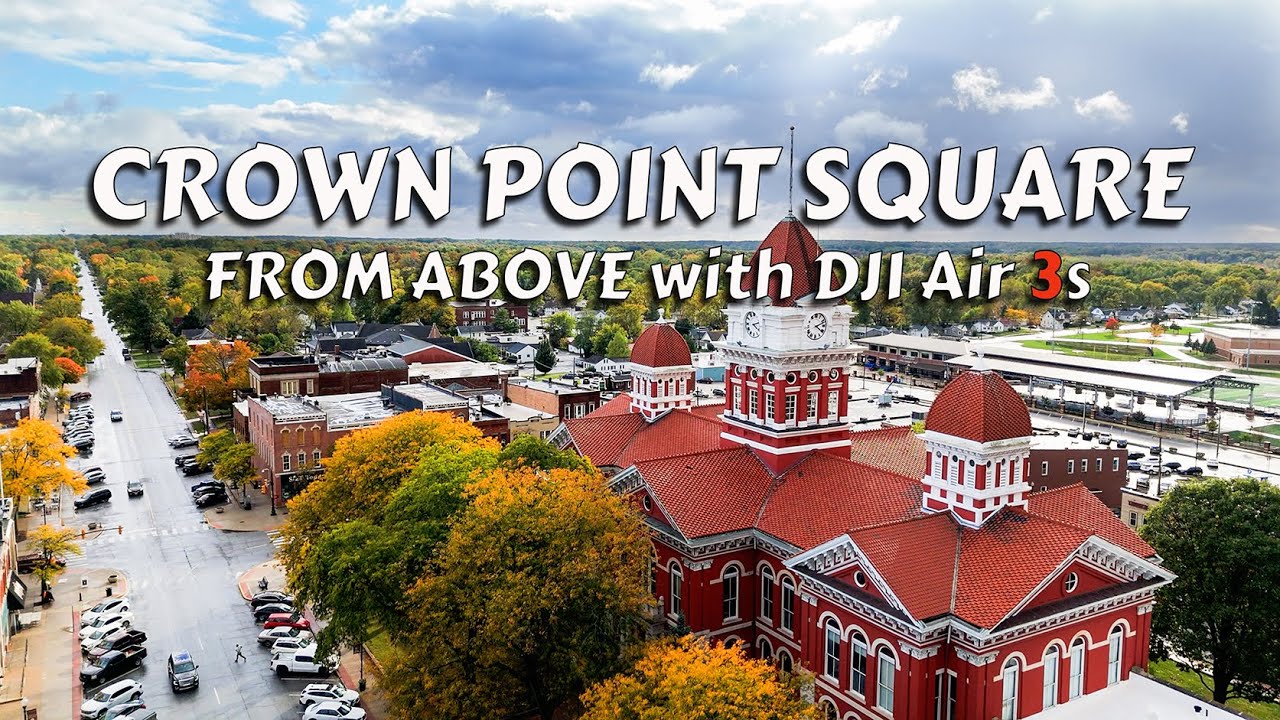 Is DJI Air 3s the BEST Drone for Capturing Indiana's Historic Town ...