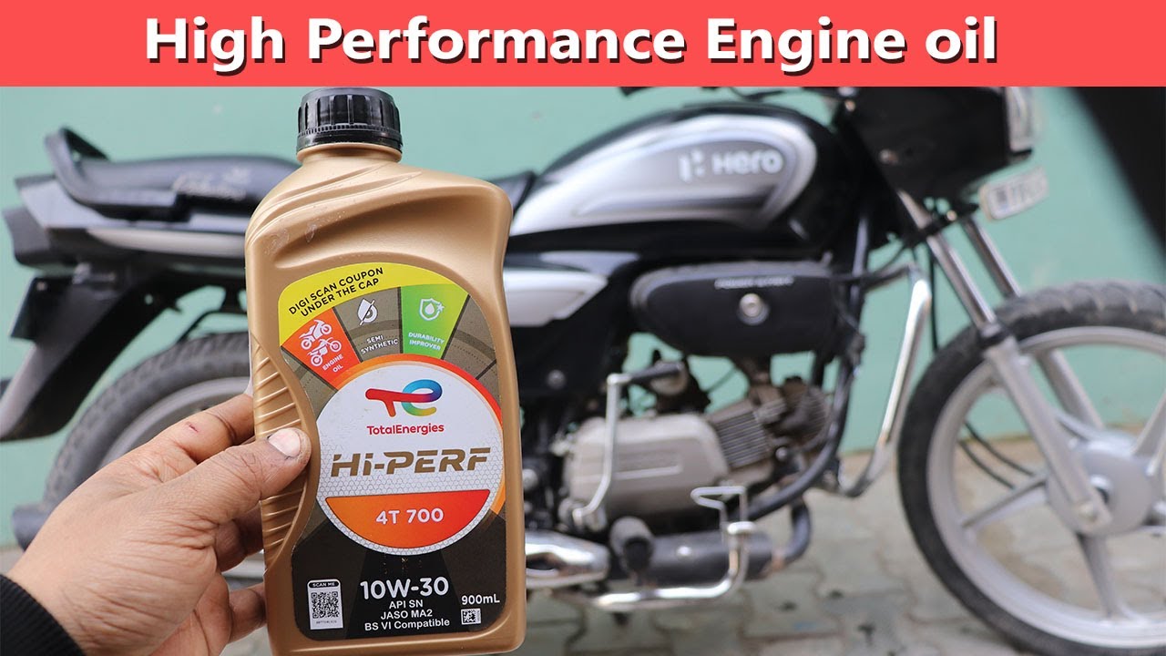 Hi performance engine oil for bike - YouTube