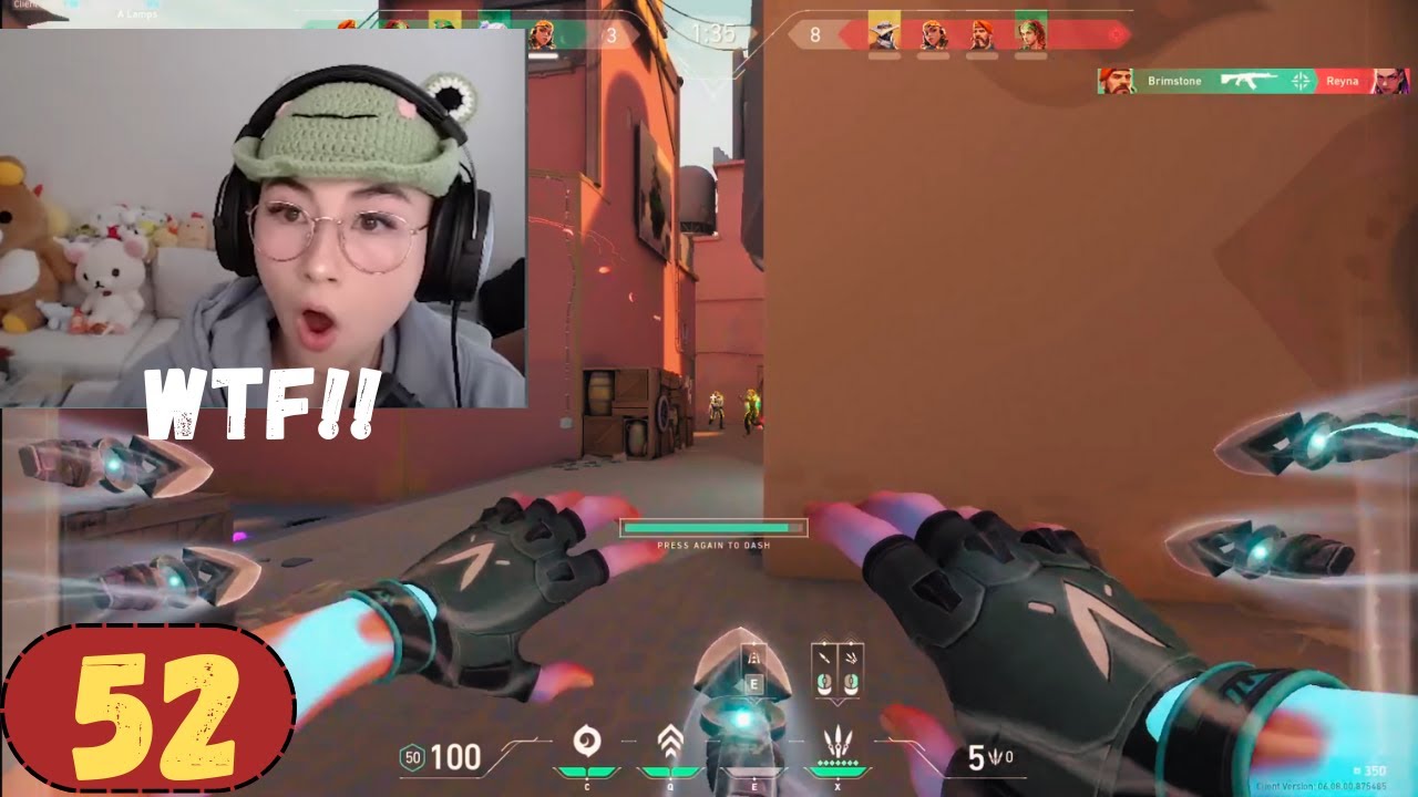 This 1vs3 from Subroza is another level - Best of Valorant streams 52 ...