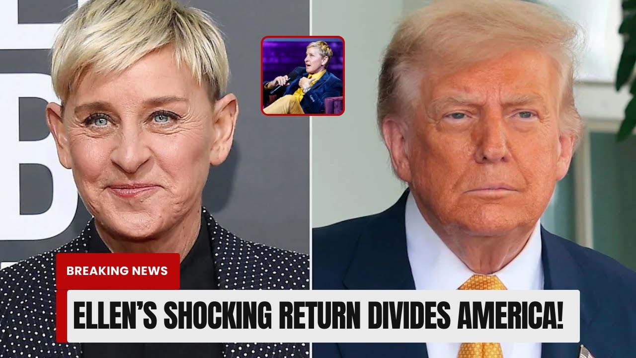 Ellen DeGeneres SHOCKS Fans With Unexpected Public Comeback - YouTube