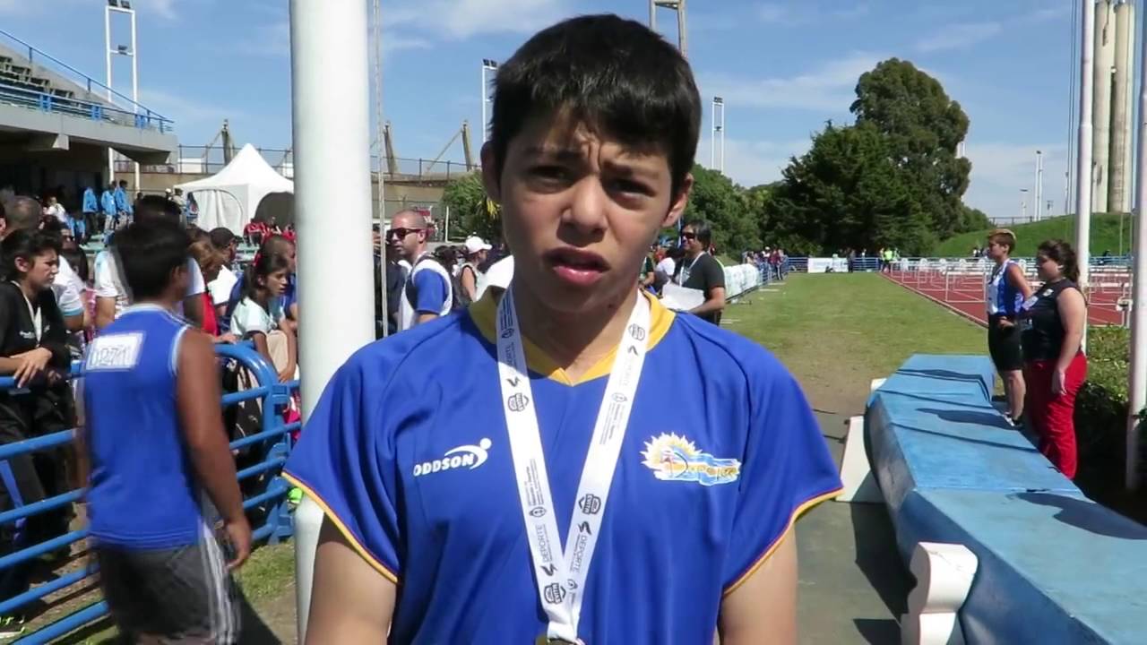 JUEGOS EVITA 2016: CONOCÉ A URIEL GÓMEZ, EL PRIMER CAMPEÓN - YouTube