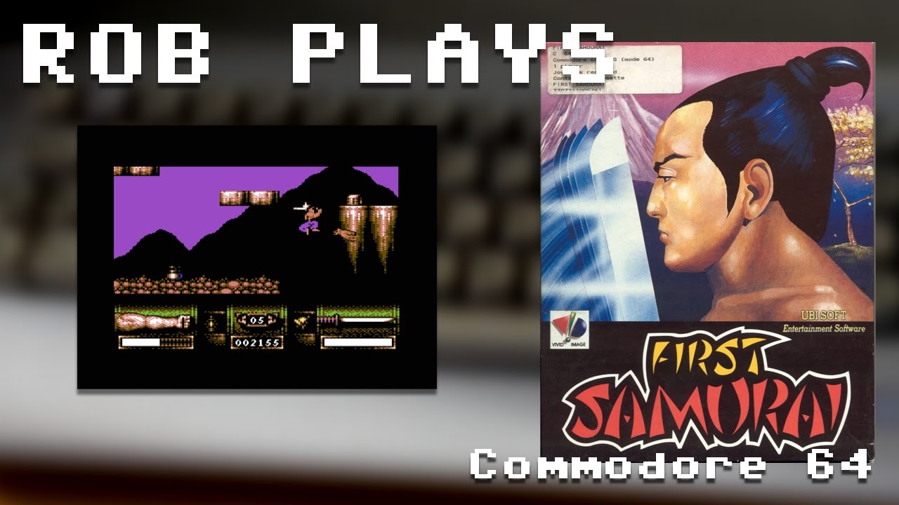 "First Samurai" on Commodore 64 - Rob Plays - YouTube
