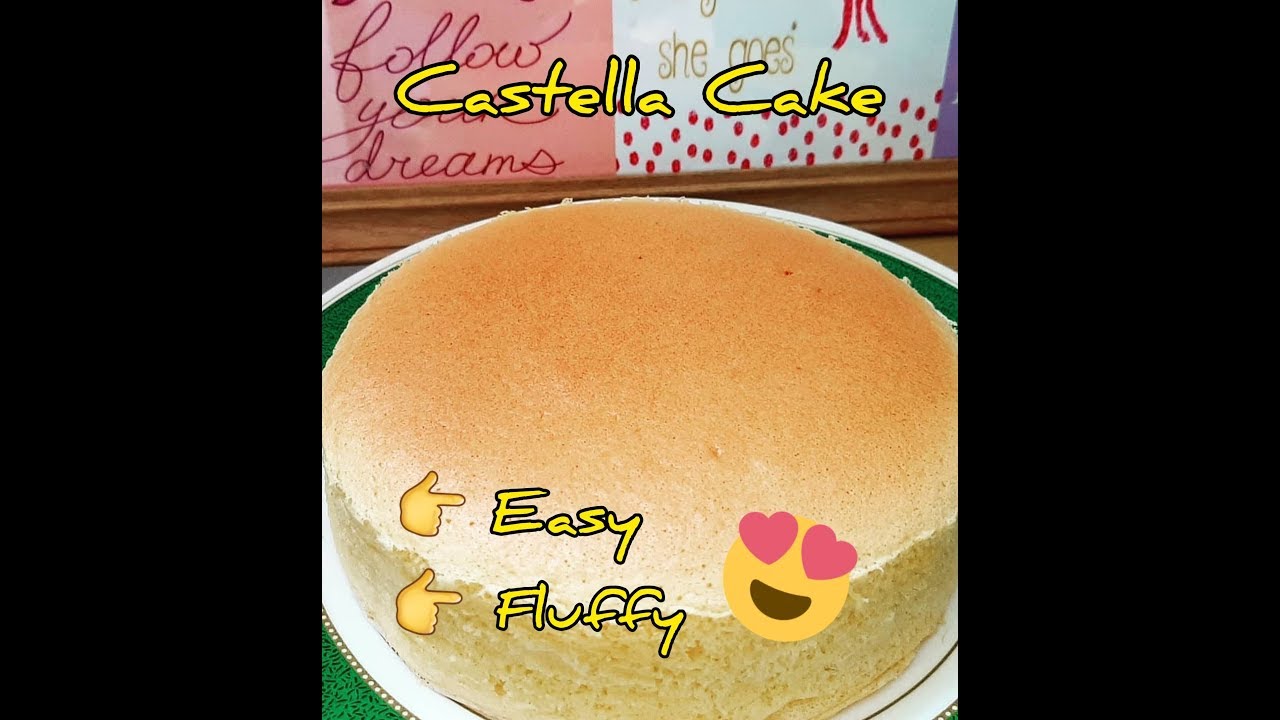 Easy Fluffy Castella Cake #16 - YouTube