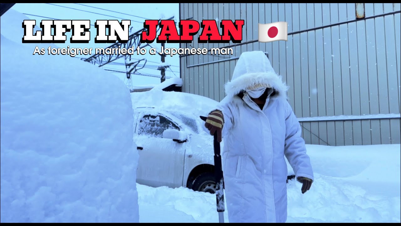Life in Japan: cleaning outside, living in a cold place in japan ...