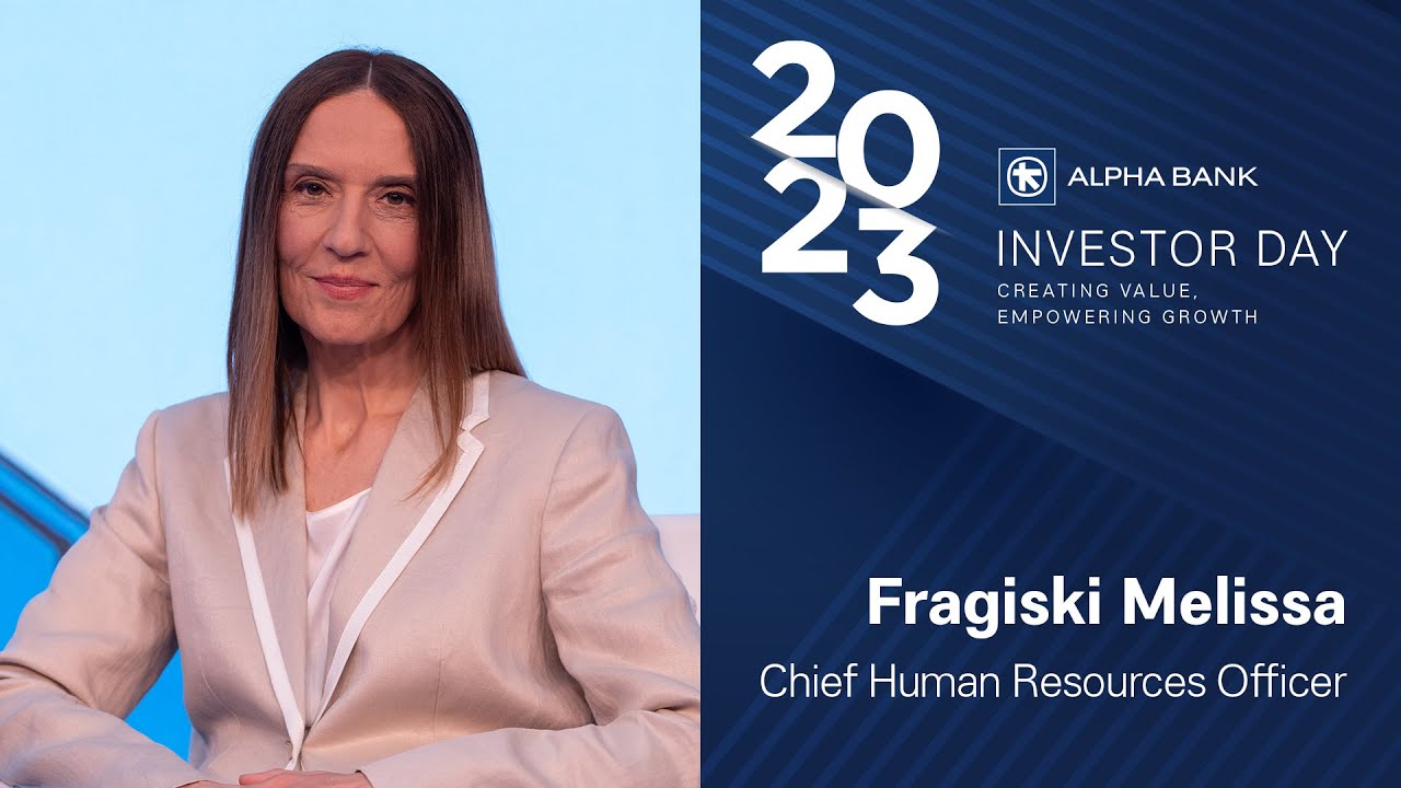 Fragiski Melissa, Chief Human Resources Officer, at Alpha Bank Investor ...