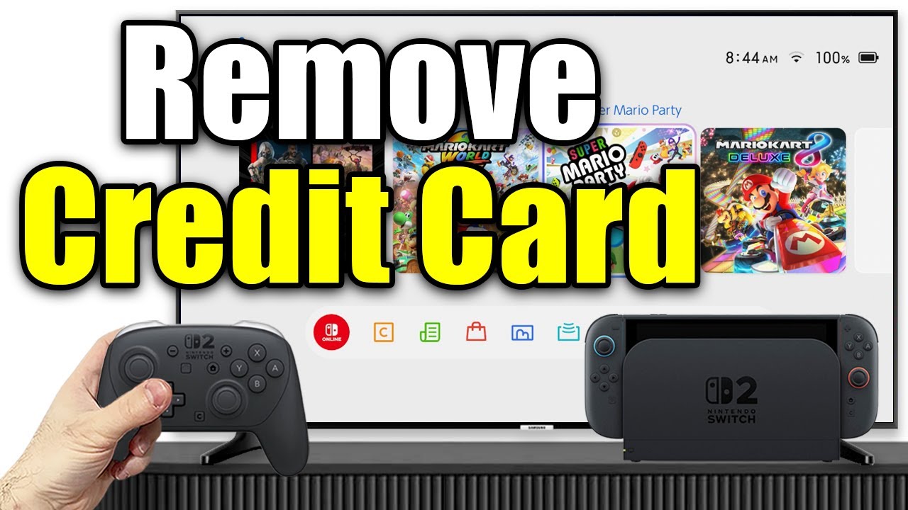 How To Delete Credit Card Info on Nintendo Switch 2 (Easy Guide!) - YouTube