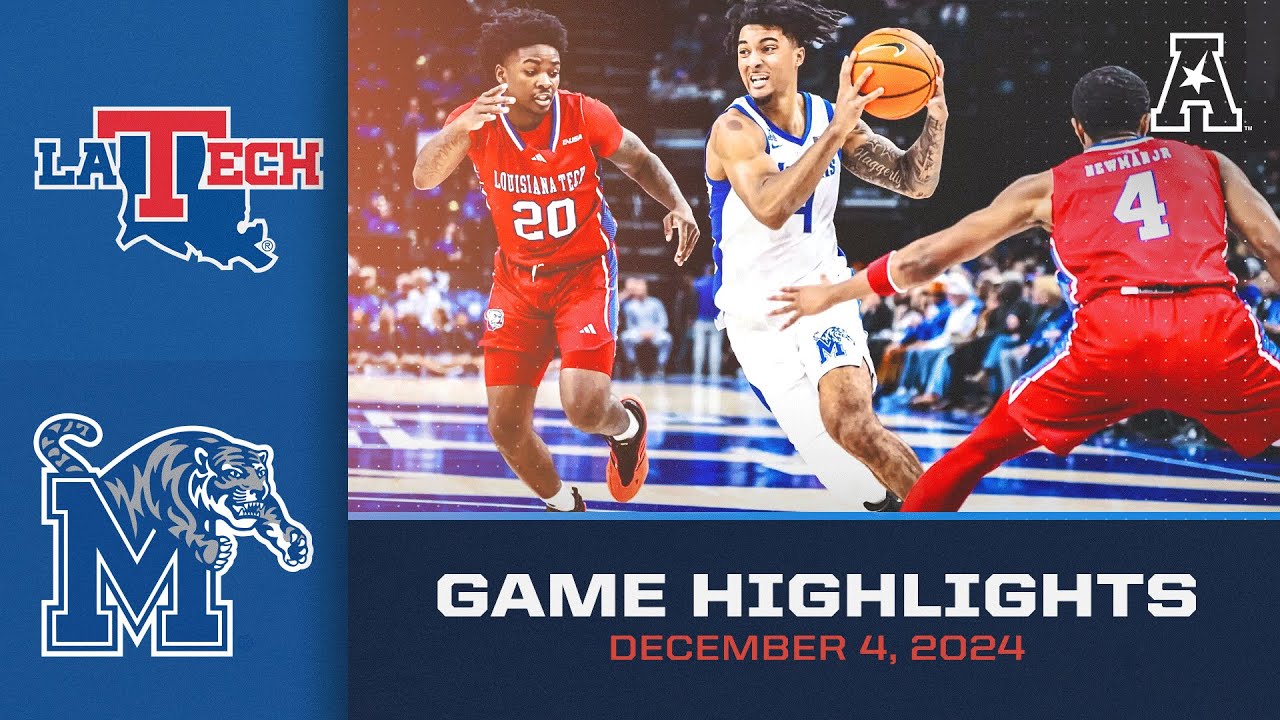 Game Highlights: Louisiana Tech vs. Memphis (Dec. 4, 2024) - YouTube