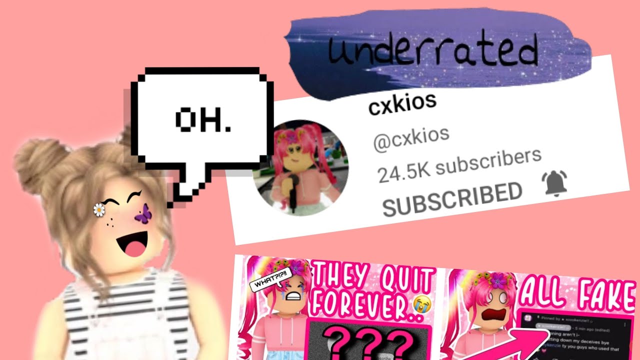 *THIS ROBLOX YOUTUBER DOESN'T DESERVE THIS*@cxkios - YouTube