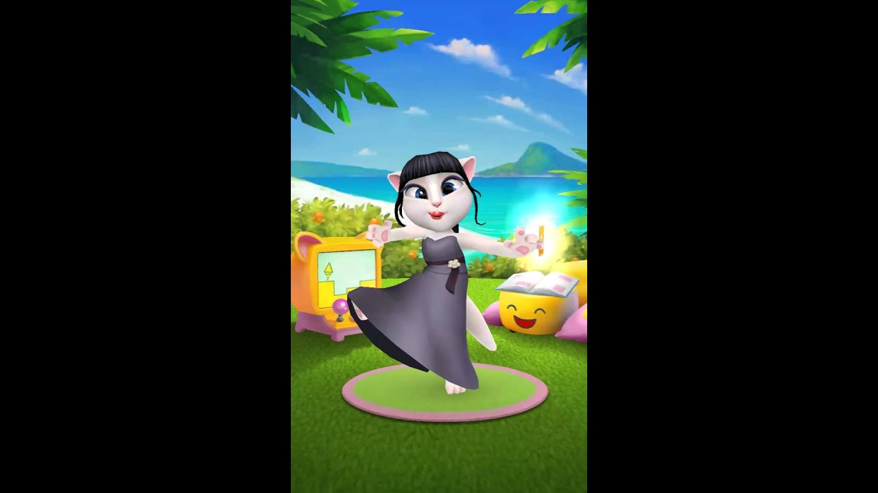 [My Talking Angela]Opera falling 😅😅😅 - YouTube