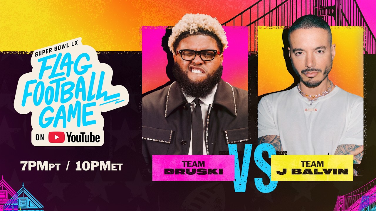 Jesser & Team J Balvin @ the YouTube SBLX Flag Football Game - YouTube