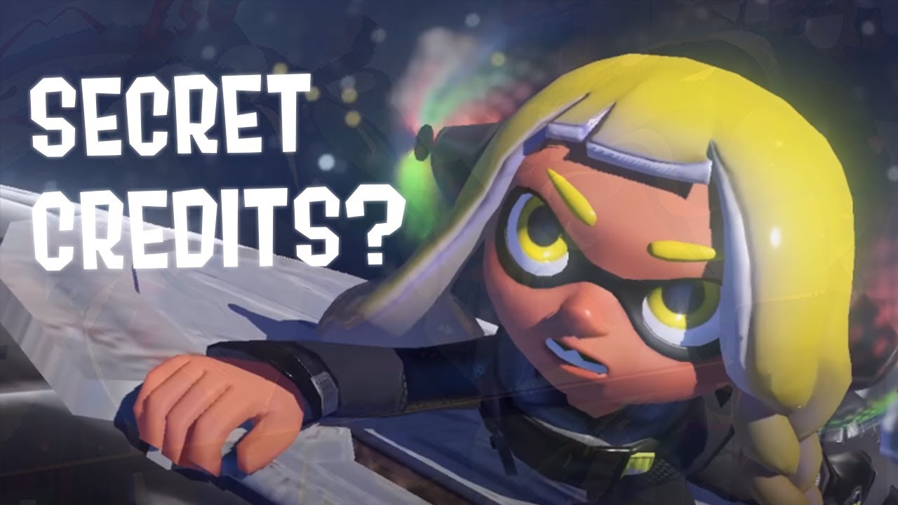 SPLATOON 3 SECRET CREDITS? - YouTube