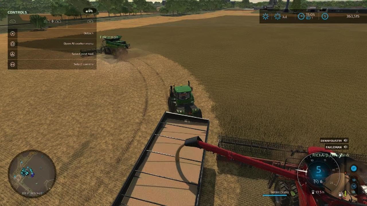 FS22 - Train Wreck - YouTube