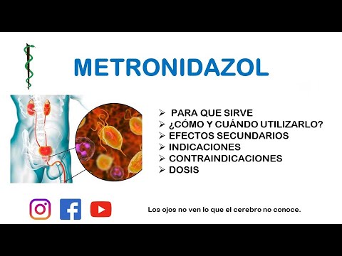 METRONIDAZOL: PARA QUÉ SIRVE, EFECTOS SECUNDARIOS, MECANISMO DE ACCIÓN ...