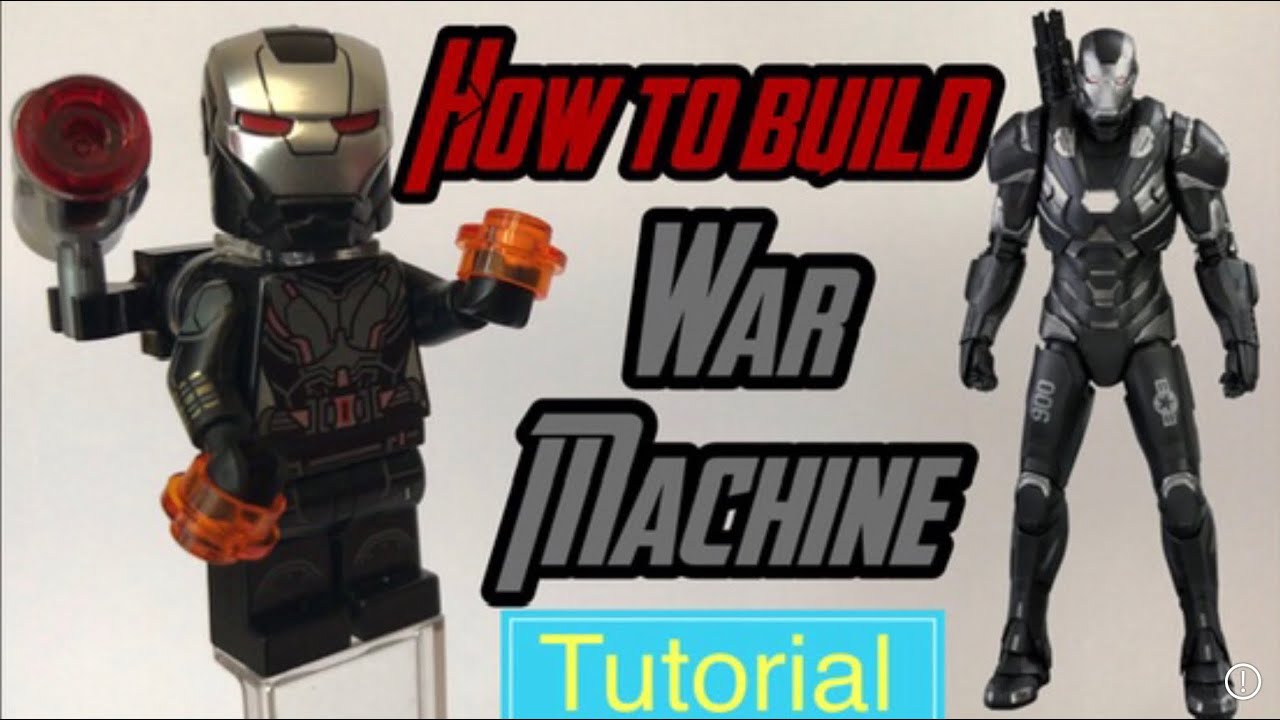 Lego Infinity War - HOW TO BUILD War Machine in LEGO! - YouTube