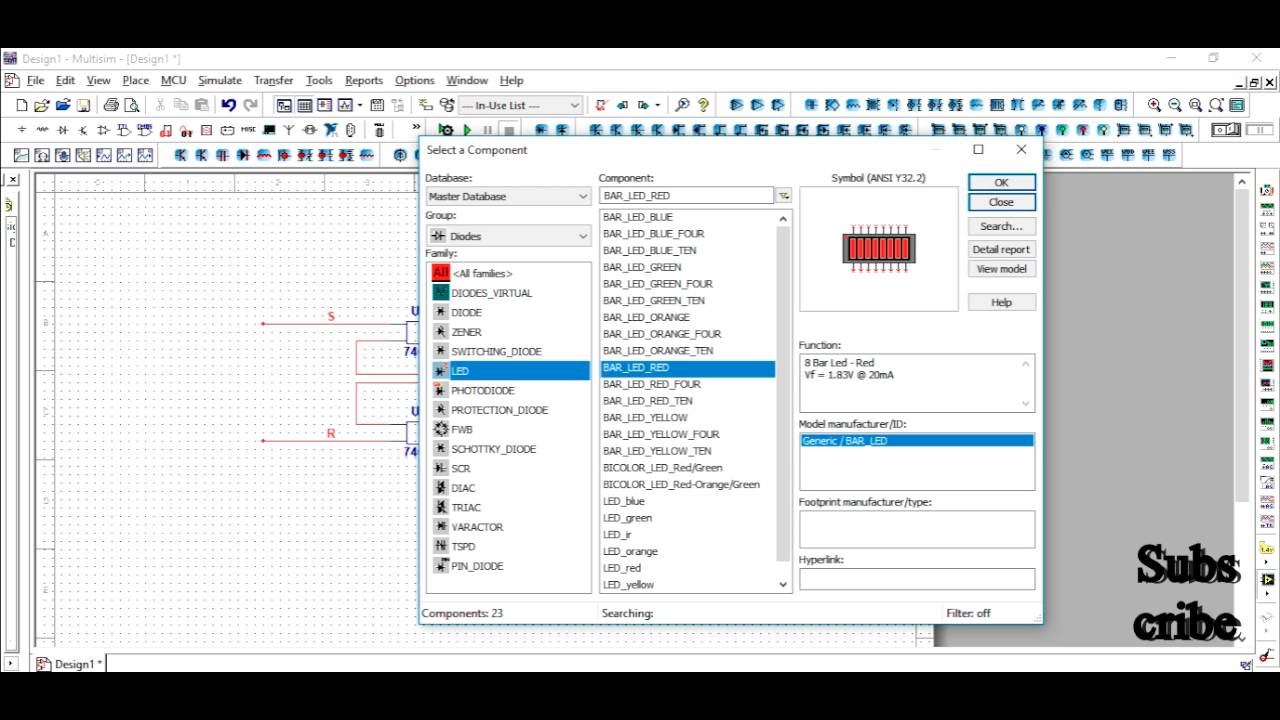 S-R Latche in Multisim - YouTube