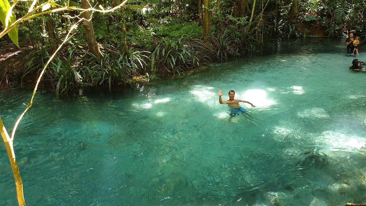 Kali Biru (Blue River), Raja Ampat, Indonesia - YouTube