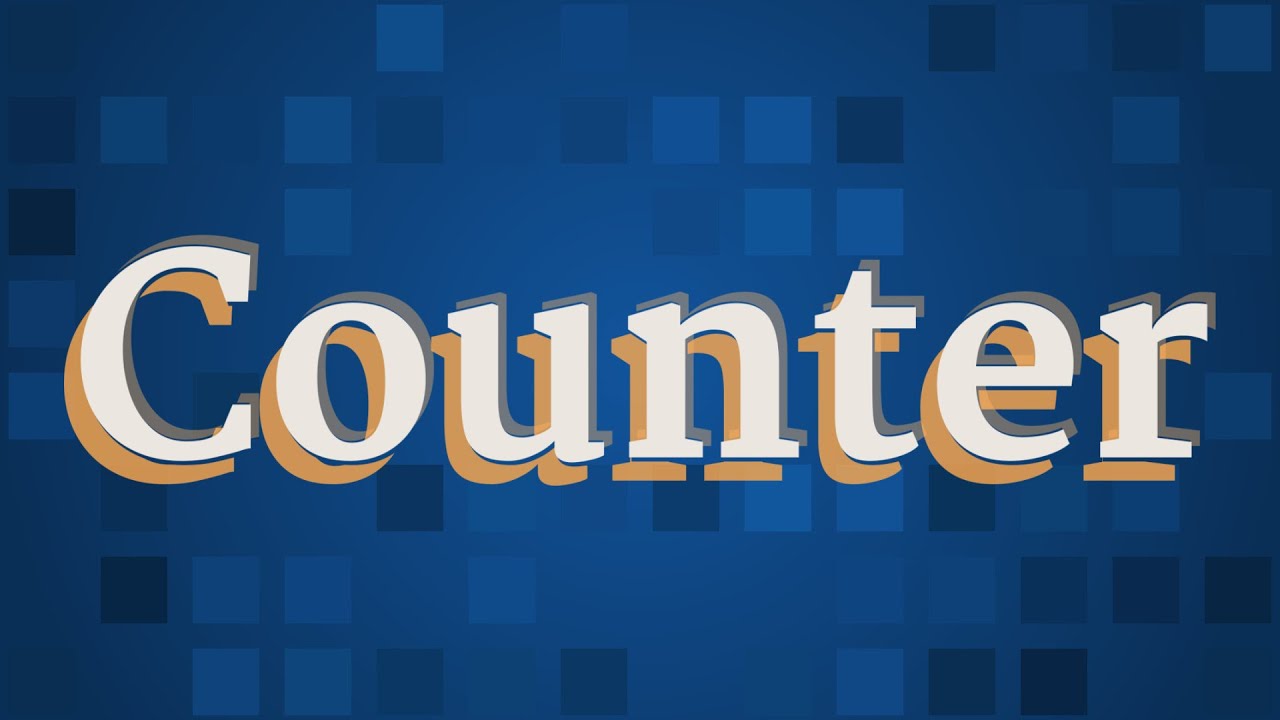 COUNTER pronunciation • How to pronounce COUNTER - YouTube