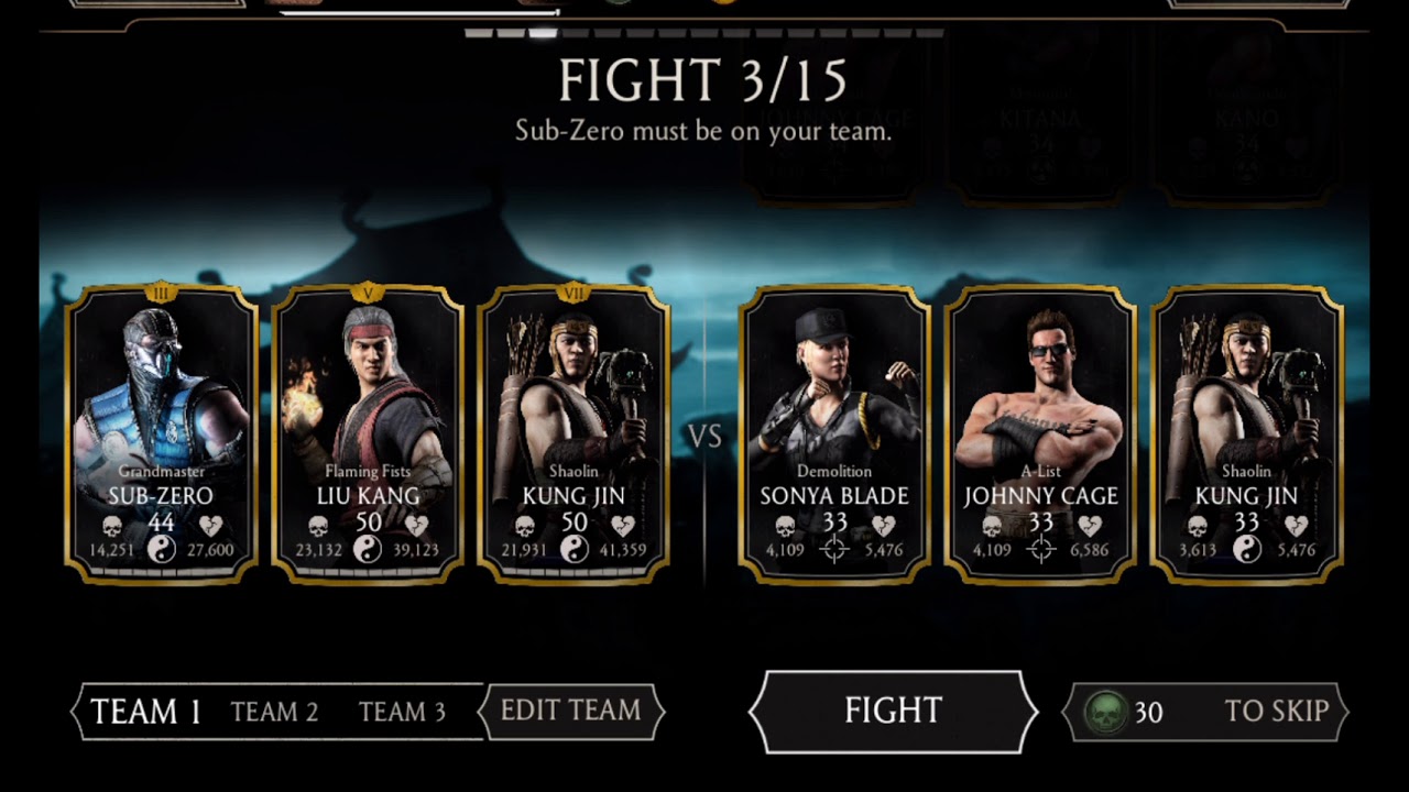 Mortal Kombat fight 3 of 15 - YouTube