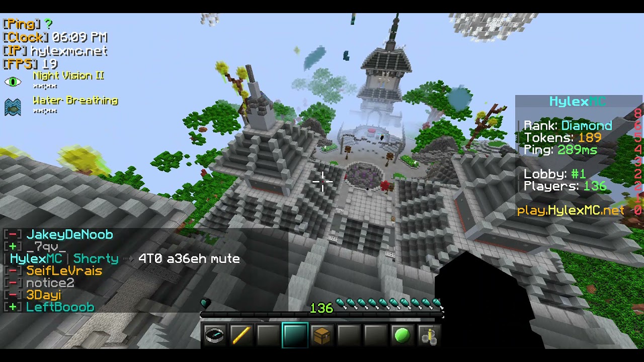 i can fly in hylexmc 😉😉 #shorts - YouTube