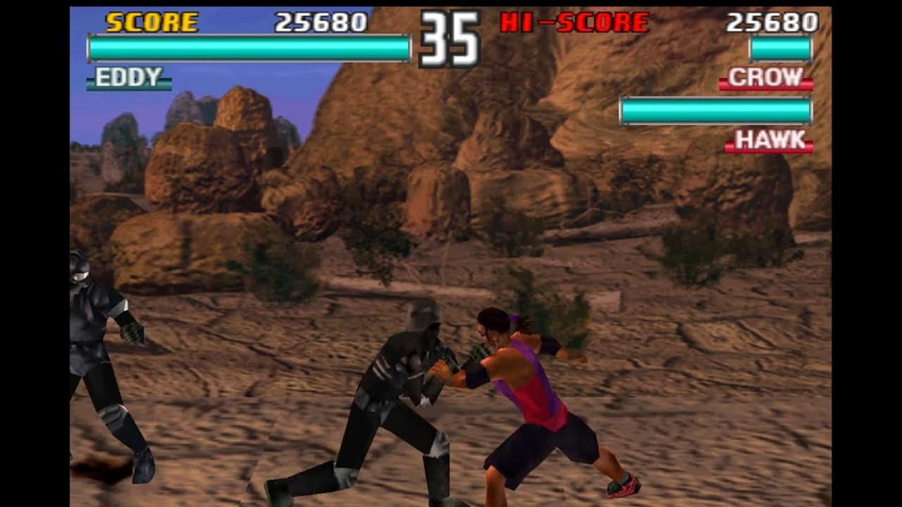 Tekken Force (4K) Tekken 3 PS1 Longplay All Stages Completed ...